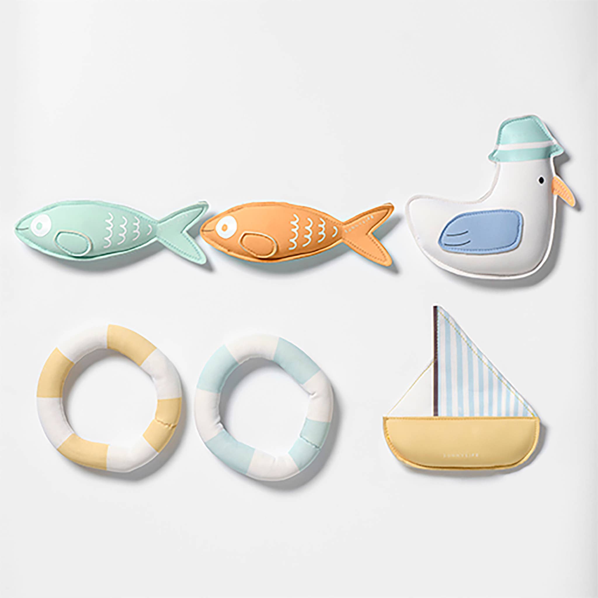 Dive Buddies Sid the Seagull Multi Set of 6 – James + Joy